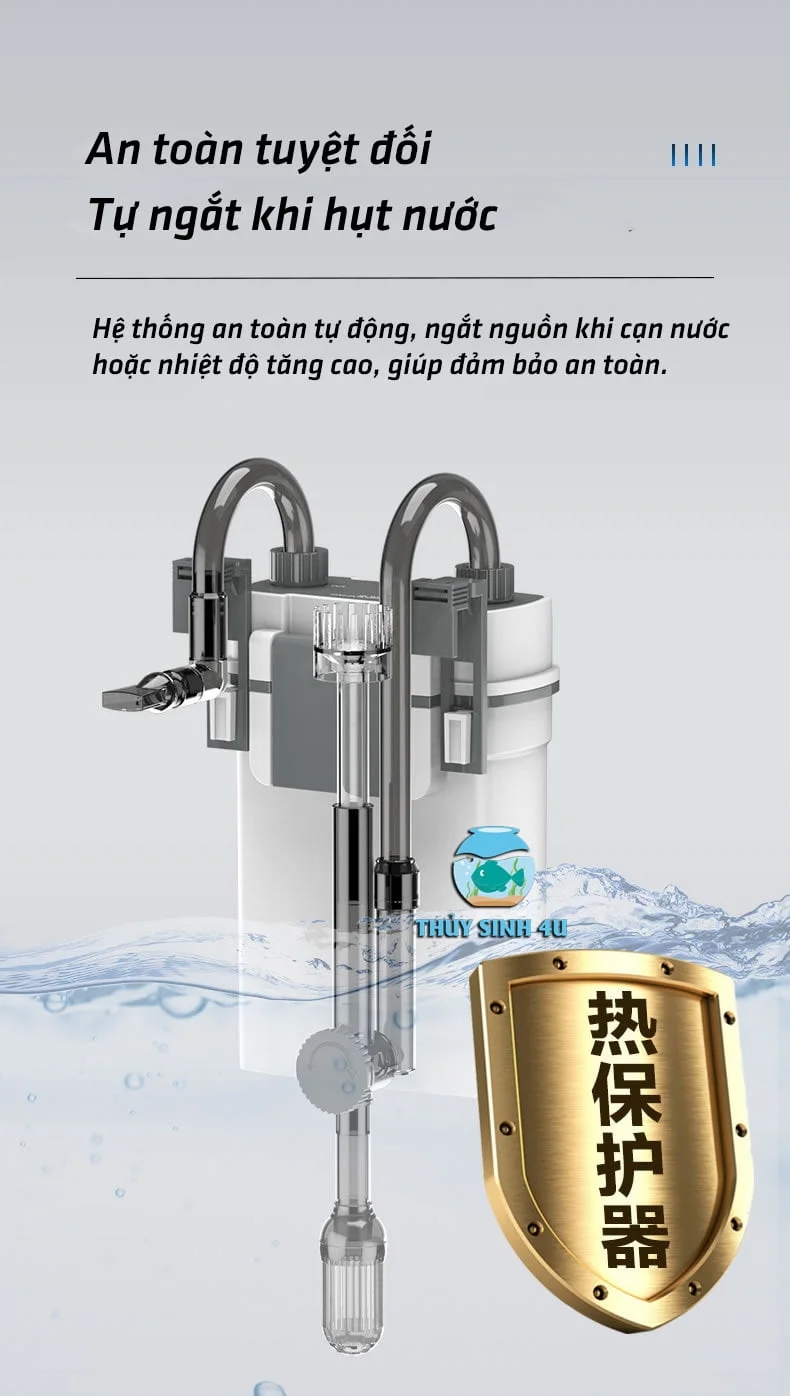 Lọc treo Sunsun Xiaoli XBL cho bể cá cảnh thủy sinh