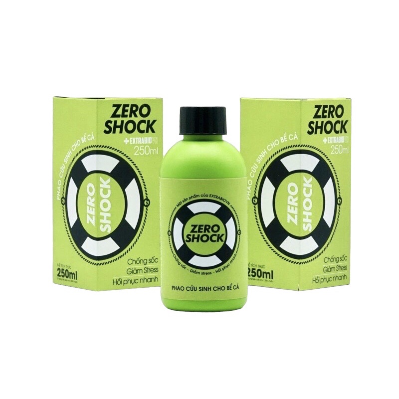Zero Shock - Khử Clo và chống shock cá cảnh
