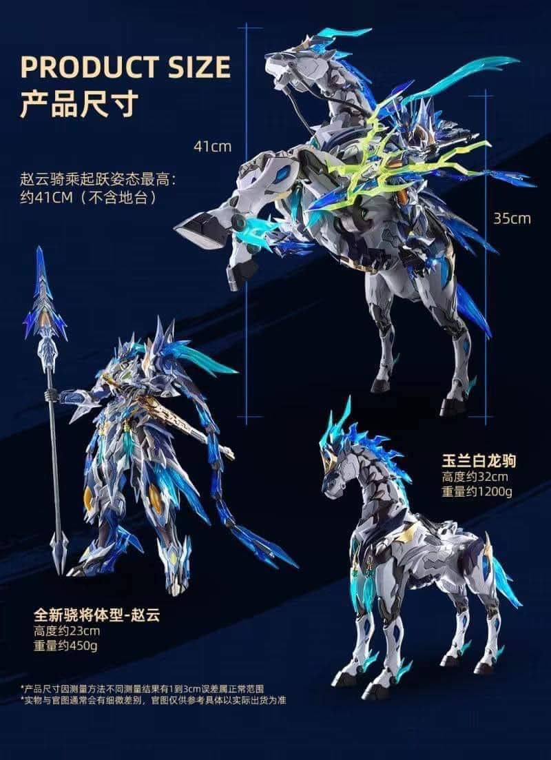 [ PRE-ORDER ] Model Kit Lắp Ráp MNP-XH05 : Triệu Vân Kèm Ngựa ( Siêu ...