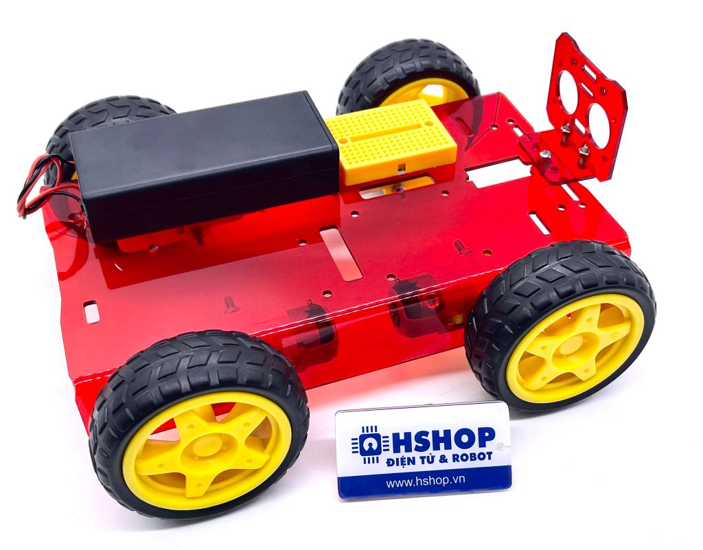 Khung xe Robot Chasiss 4WD Car R1