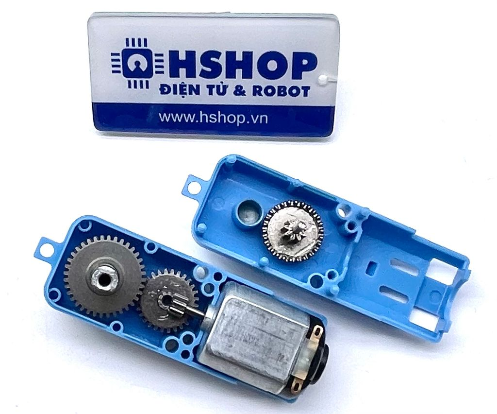Động cơ DC giảm tốc V1 hộp số kim loại Dual Shaft Metal Geared TT Motor