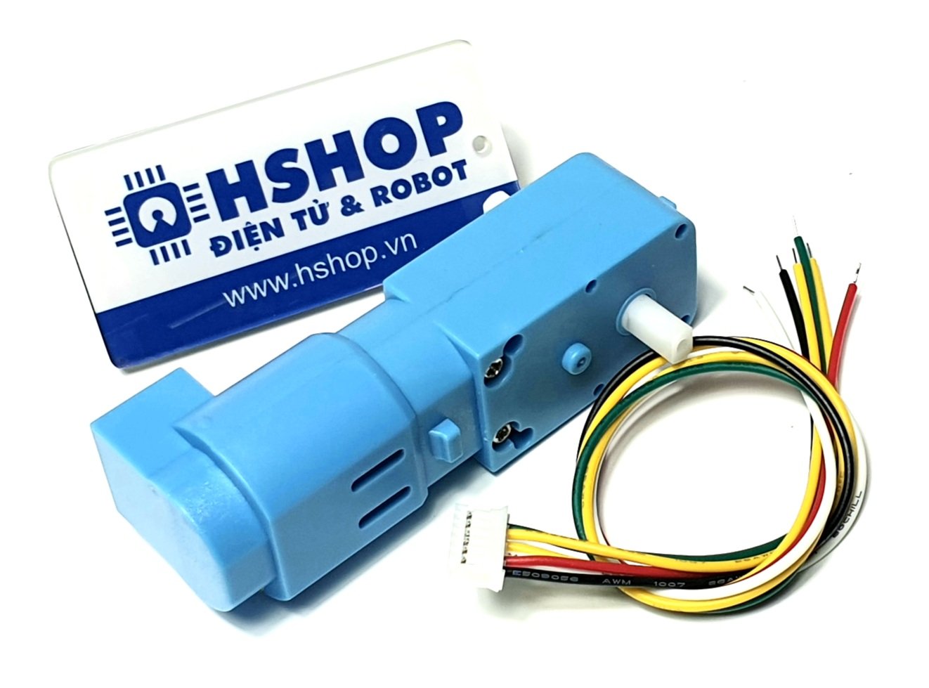 Động cơ DC Servo Geared TT Motor with Encoder Ratio 1:45