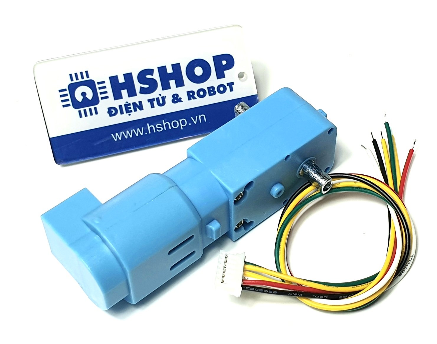 Động cơ DC Servo Geared TT Motor with Encoder Ratio 1:84