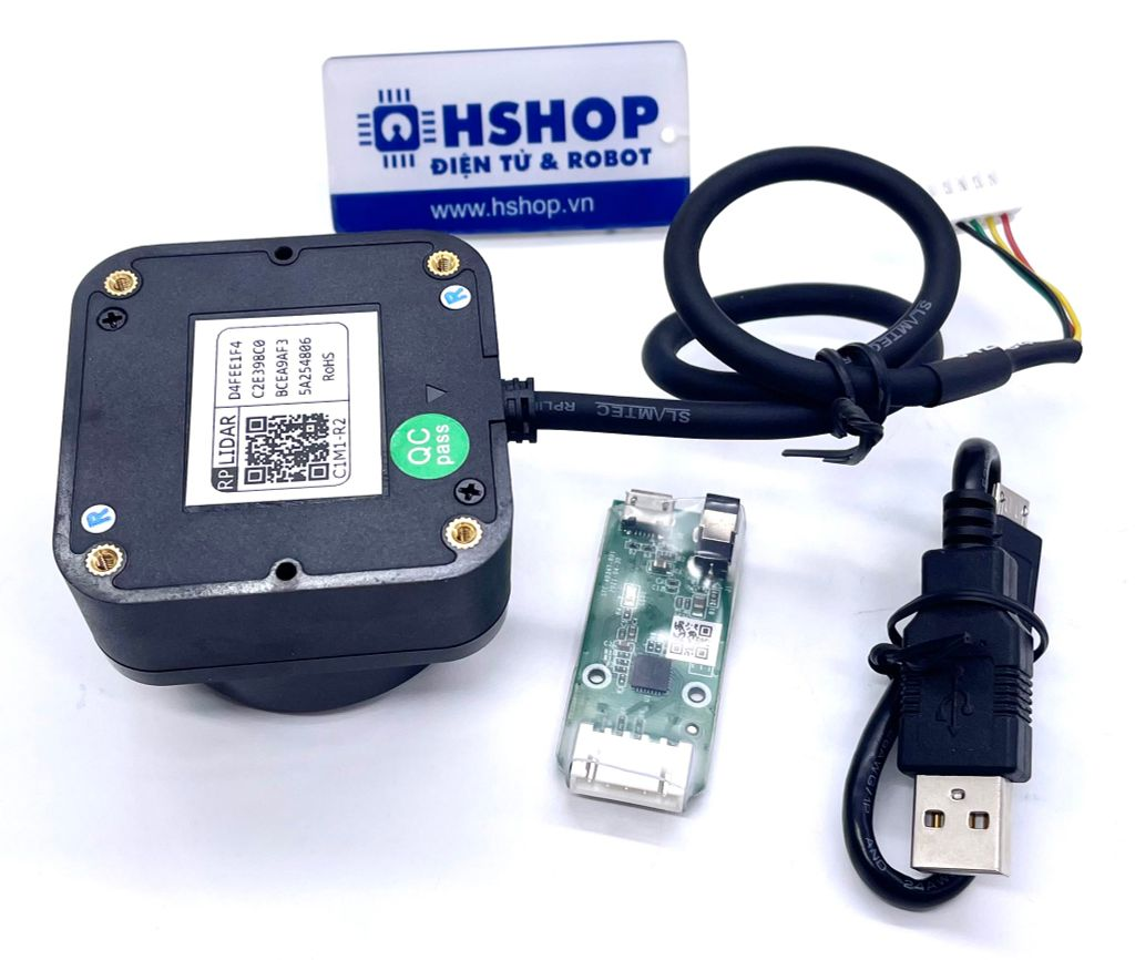Cảm biến khoảng cách Lidar RPLIDAR C1M1 360° Laser Range Scanner