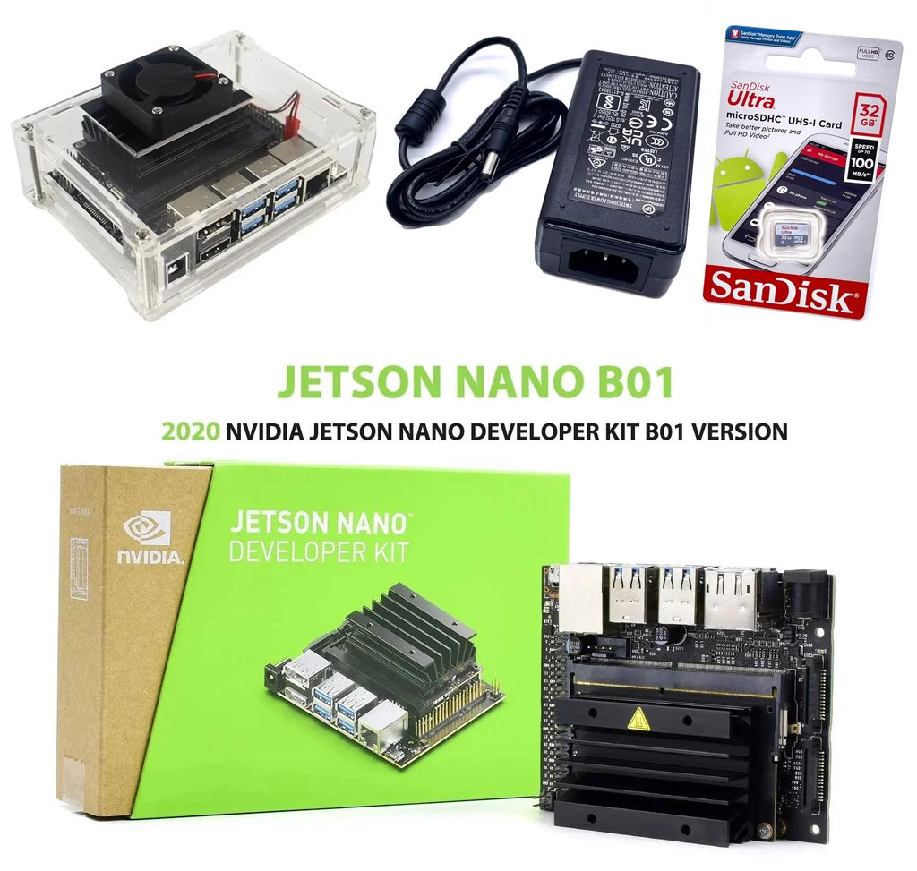 Combo NVIDIA Jetson Nano Developer Kit B01 cơ bản