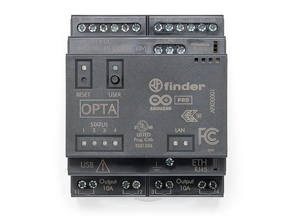 Arduino Opta Rs485 Microplc With Industrial Iot Capabilities Original