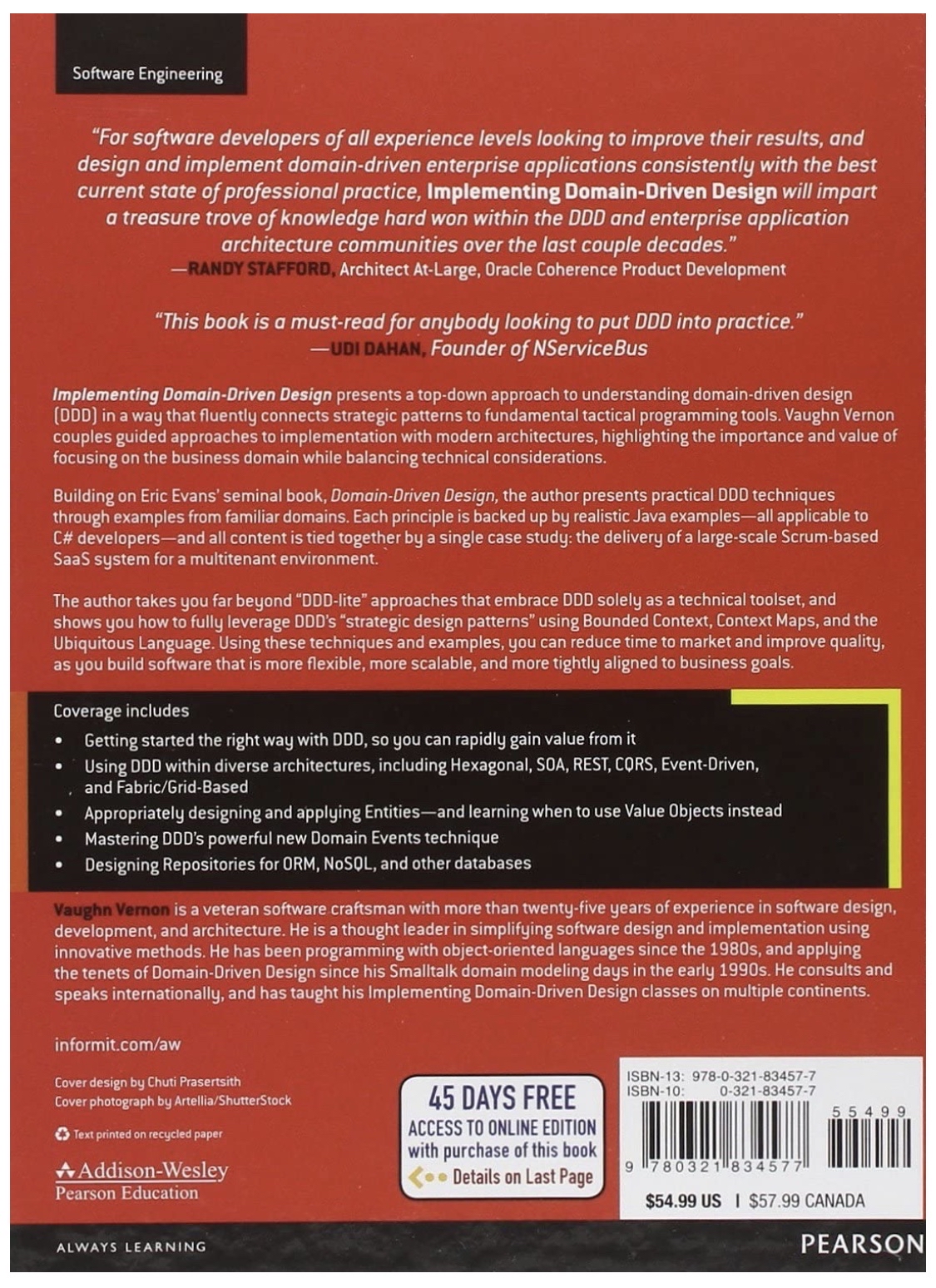 Implementing Domain-Driven Design Implementing Domain-Driven Design