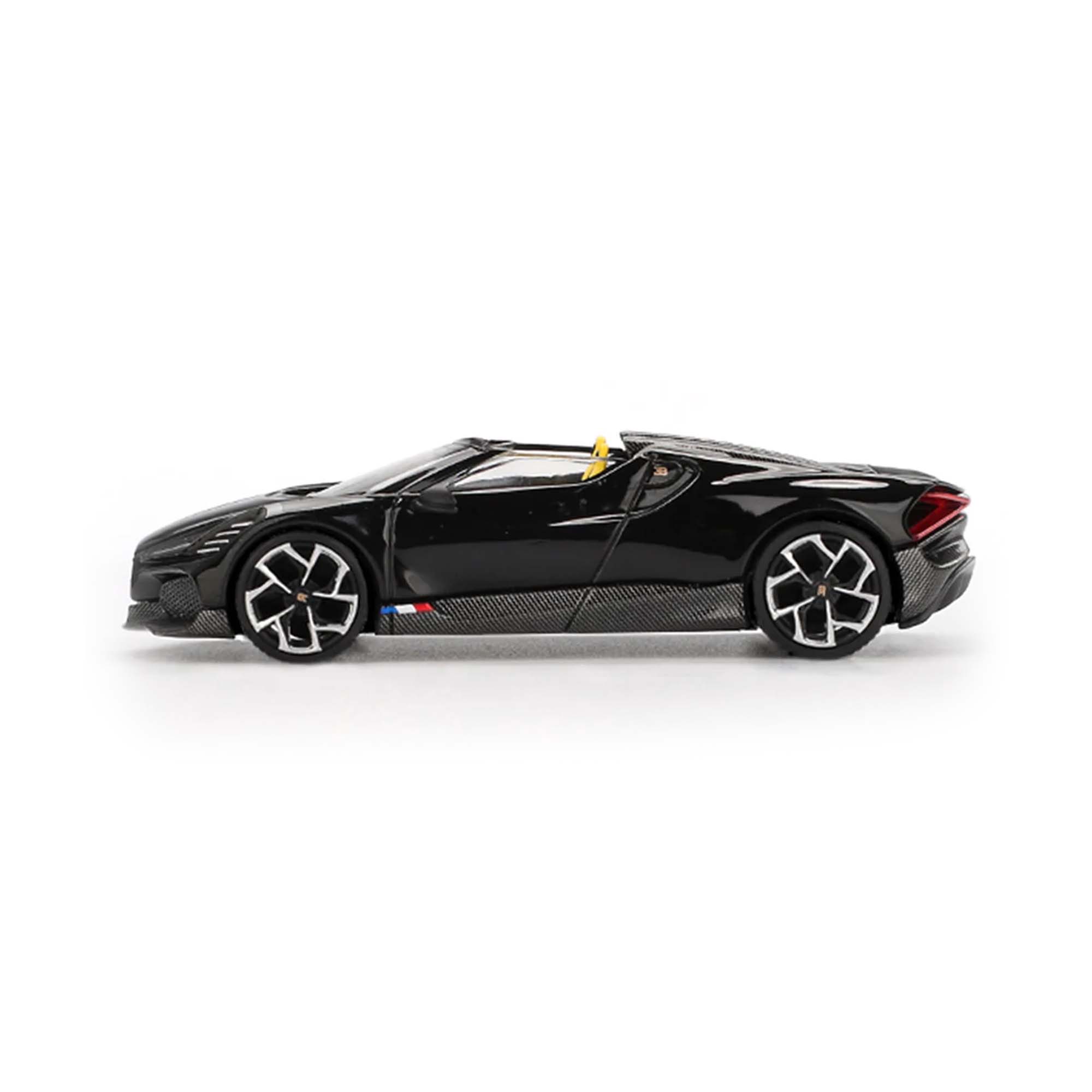 Mini GT card Version MGT01058 Bugatti W16 Mistral Black - Fiftysixteam