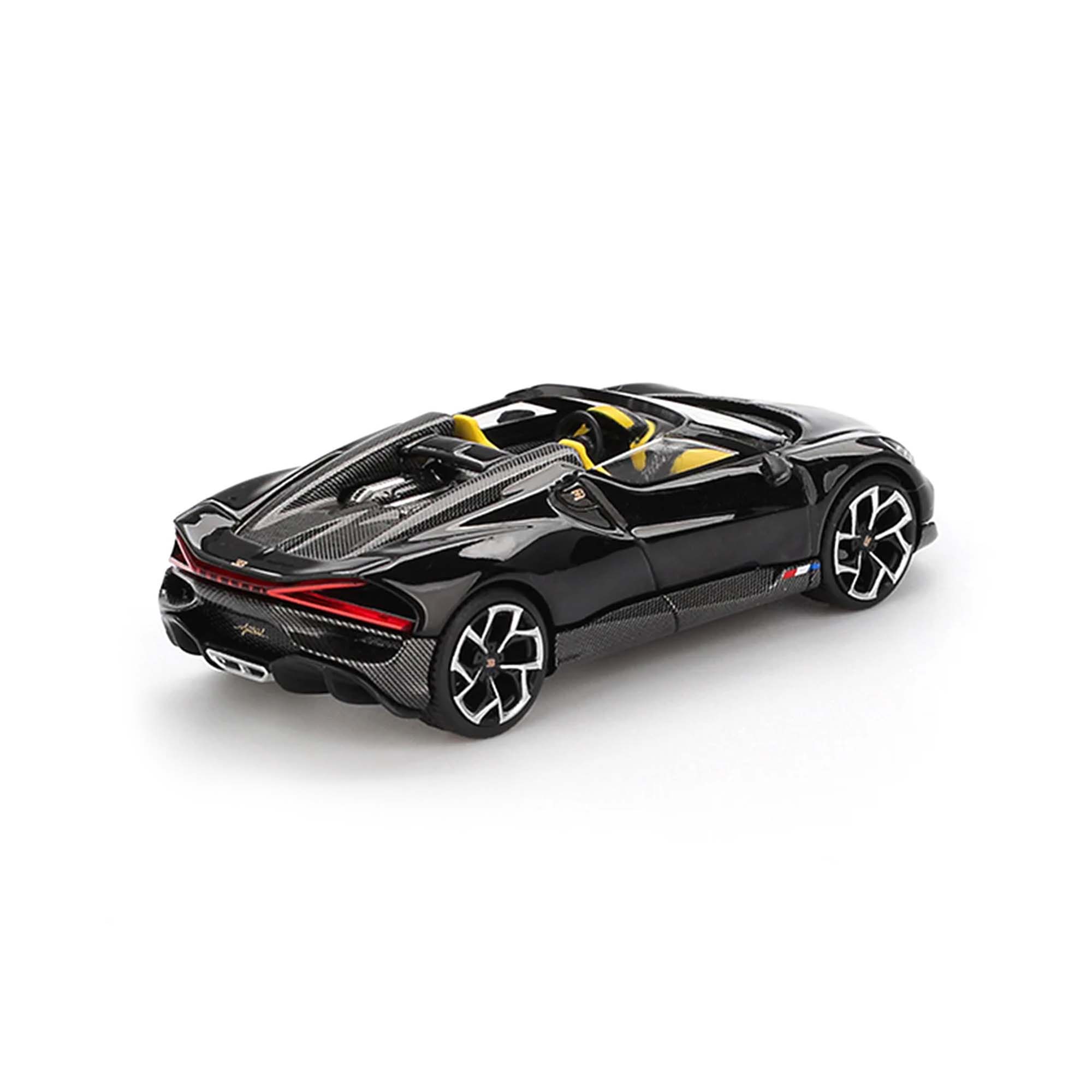 Mini GT card Version MGT01058 Bugatti W16 Mistral Black - Fiftysixteam