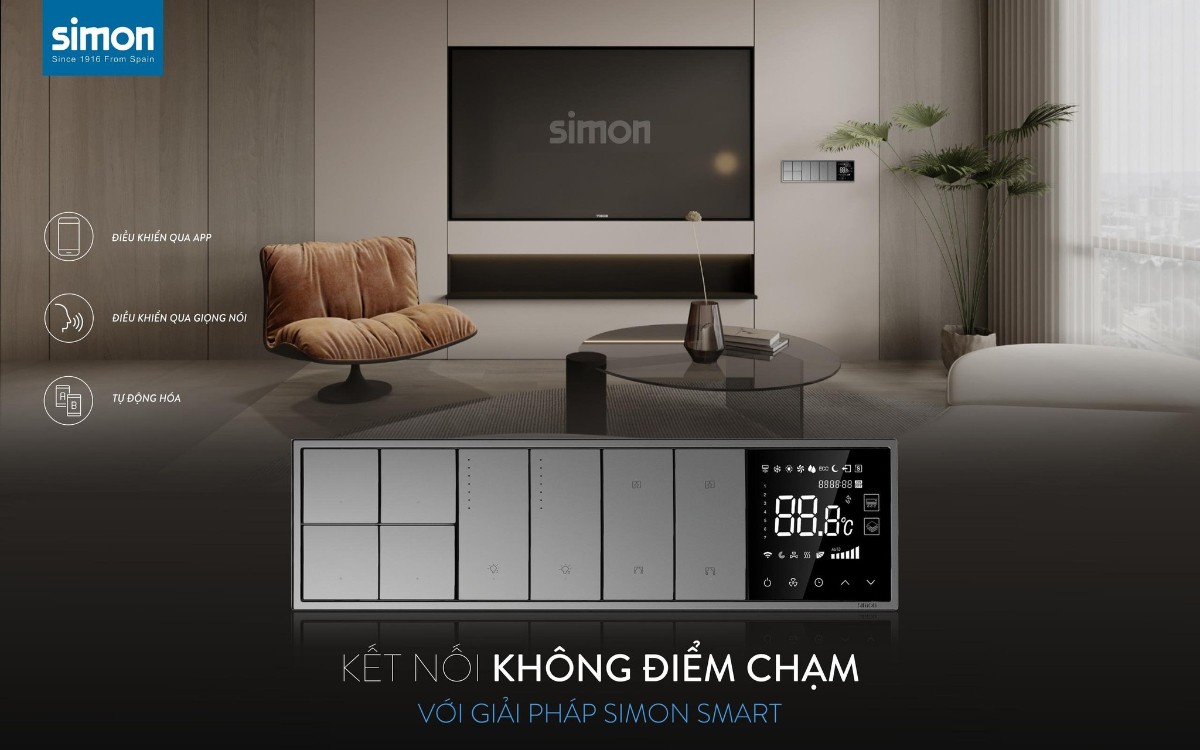 Nhà Thông Minh Simon - Simon Smart Home– Nhà Phân Phối Thiết Bị Điện Simon