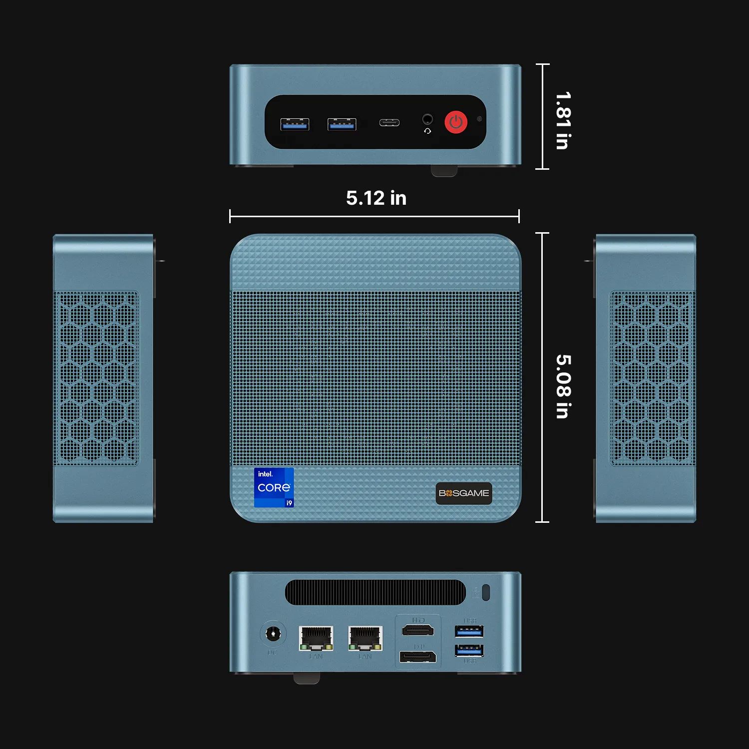 REATAN S6 Mini PC – Máy Tính Mini Intel Core i5-12450H 8C/12T 4.4GHz ...