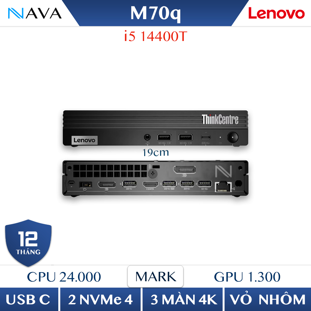 Mini PC Lenovo ThinkCentre M70q Gen 5 Tiny NAVA STORE