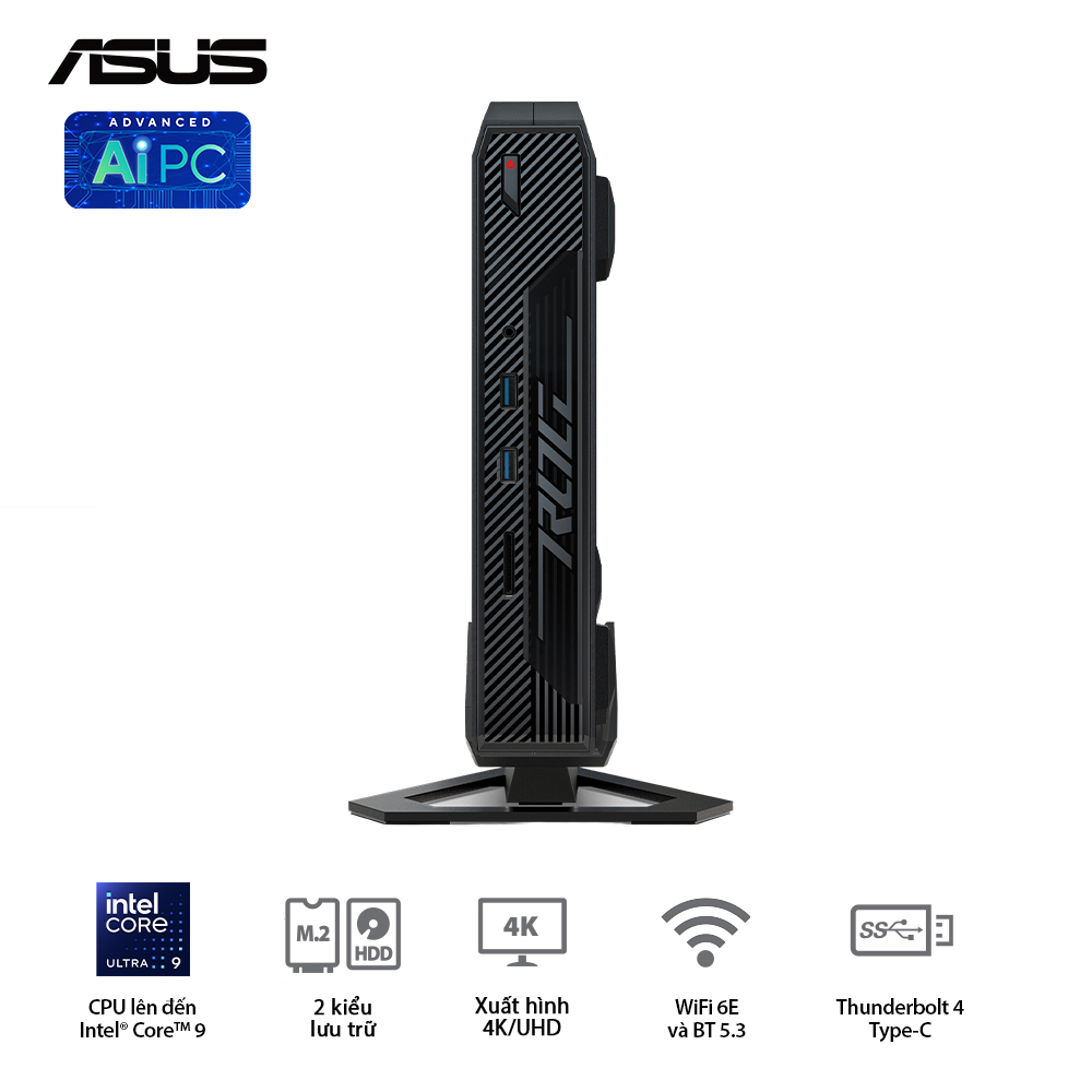 Mini PC ASUS ROG NUC 970 RNUC14SRKU9189A1I - RTX 4070 NAVA STORE