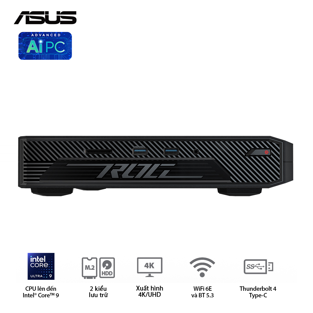 Mini PC ASUS ROG NUC 970 RNUC14SRKU9189A1I - RTX 4070 NAVA STORE