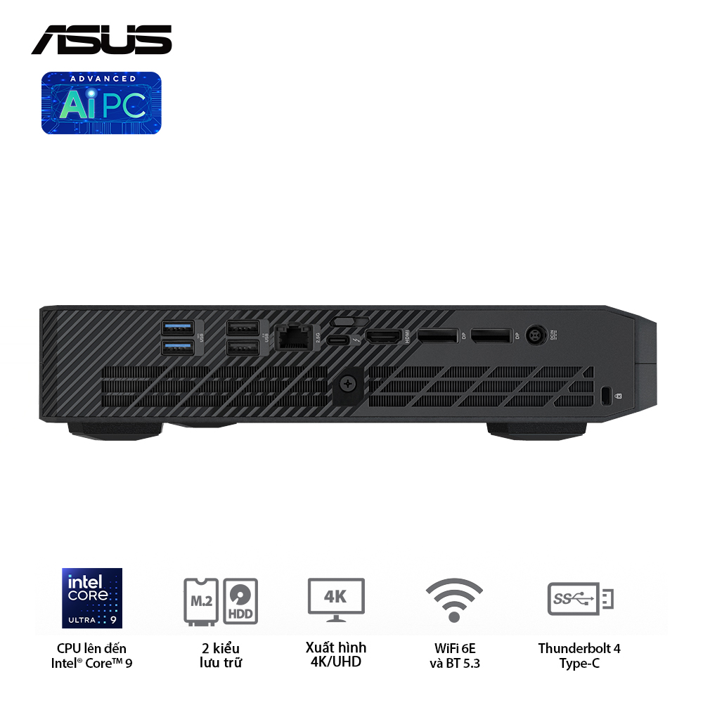 Mini PC ASUS ROG NUC 970 RNUC14SRKU9189A1I - RTX 4070 NAVA STORE