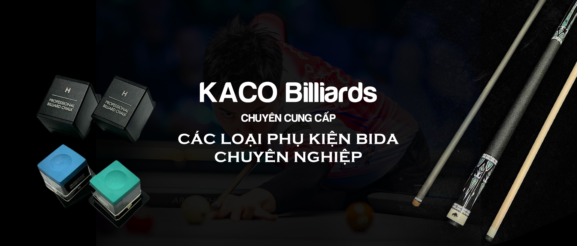 KACO Billiards - Phụ Kiện Bida Chính Hãng – Cơ Bida, Bi Bida, Bàn Bida
