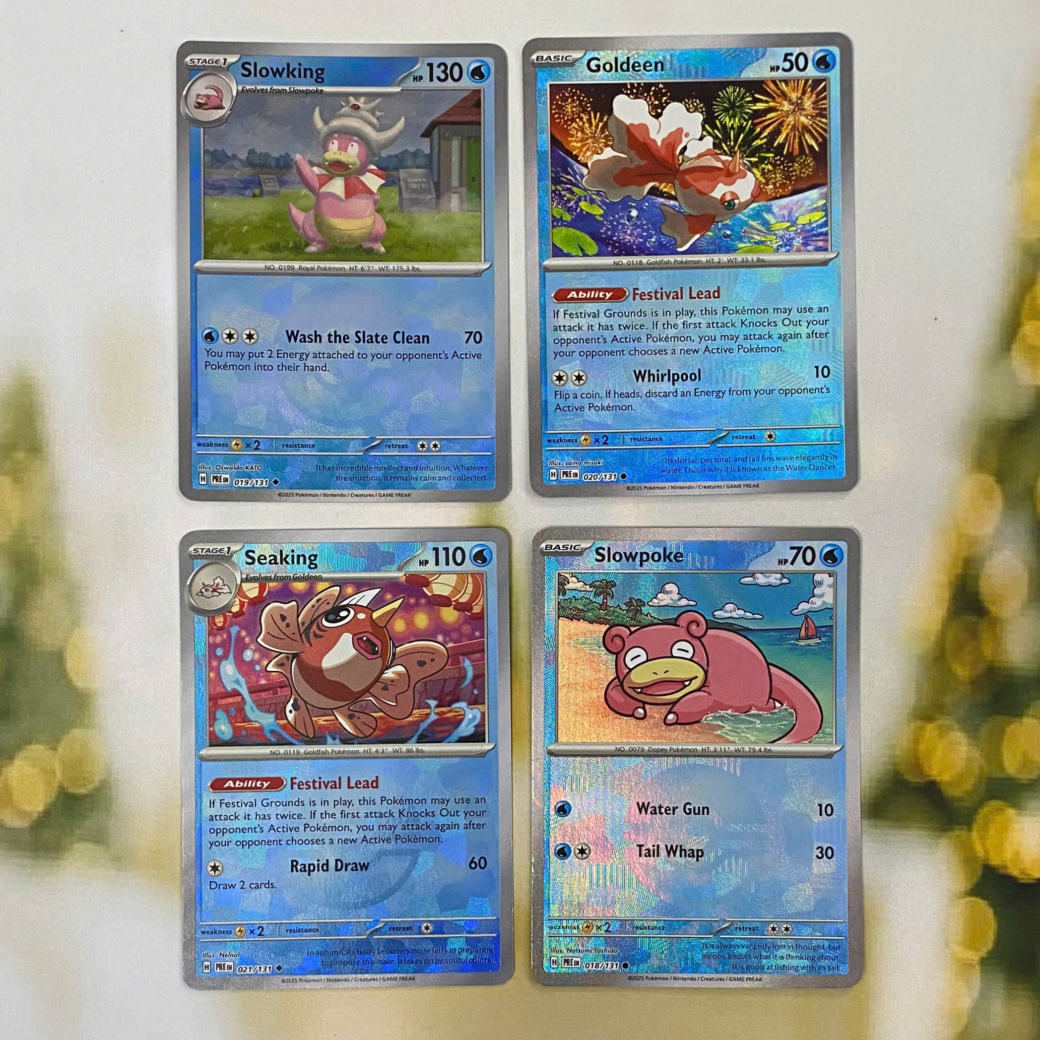 [Hệ Nước] Thẻ hình Pokemon Water Pokeball Holo từ Set Prismatic ...