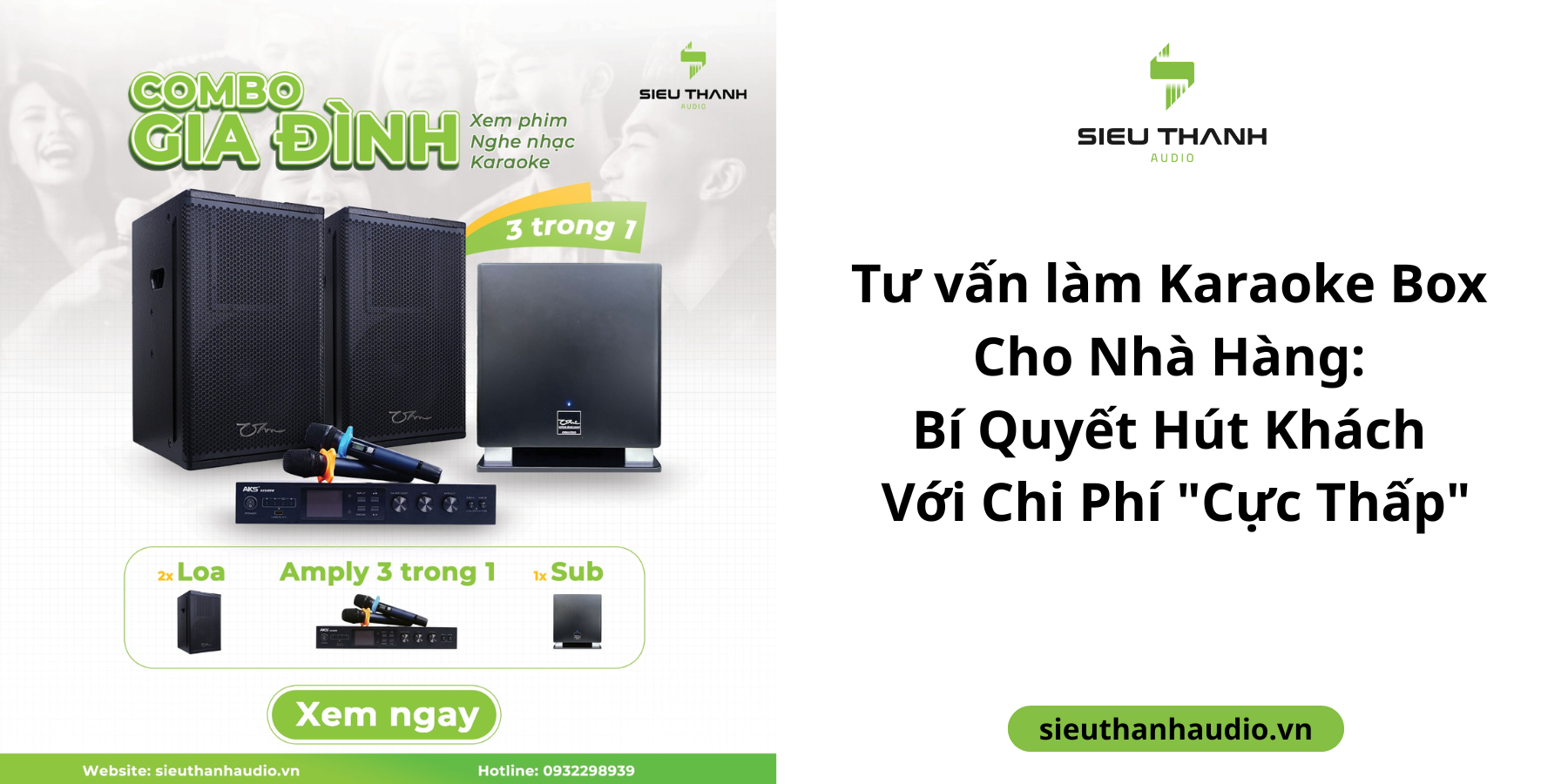 Tư vấn làm Karaoke Box Cho Nhà Hàng: Bí Quyết Hút Khách Với Chi Phí ...