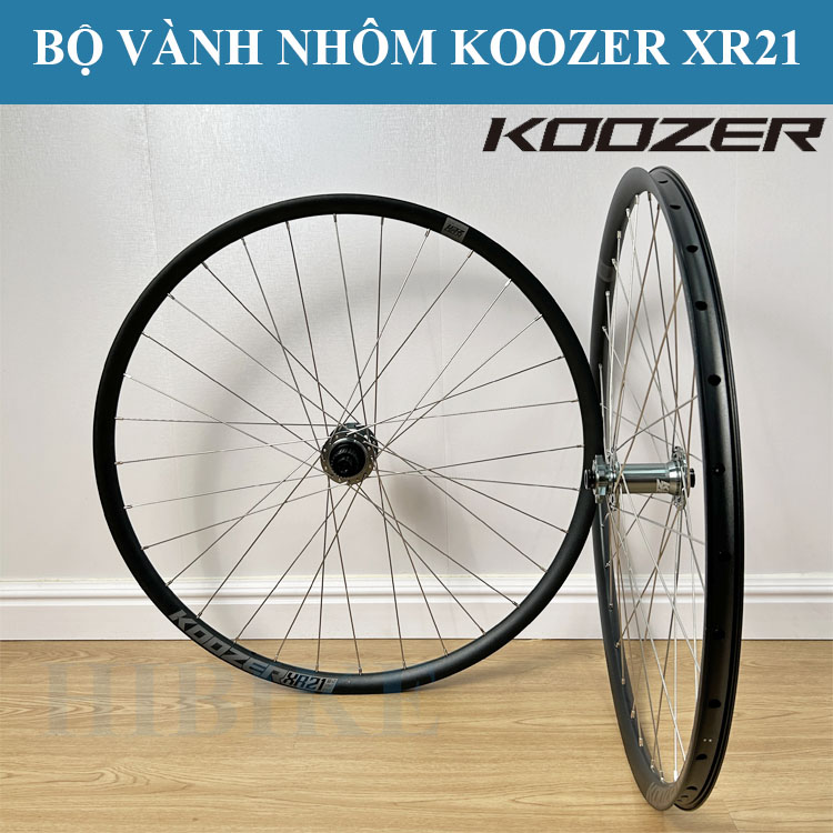Bộ Vành Nhôm 27.5/29Inch(700C) KOOZER XR21 - Phanh Đĩa 6 Ốc