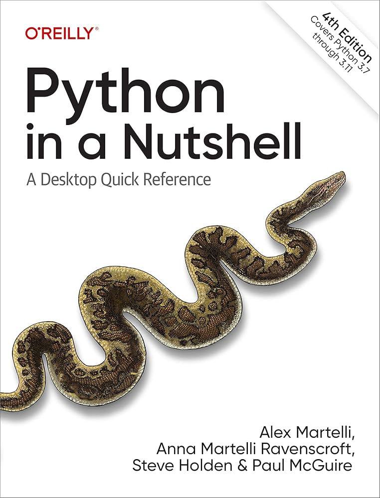 Python in a Nutshell (4th Ed) – Sách tra cứu Python chuẩn nhất (2023)