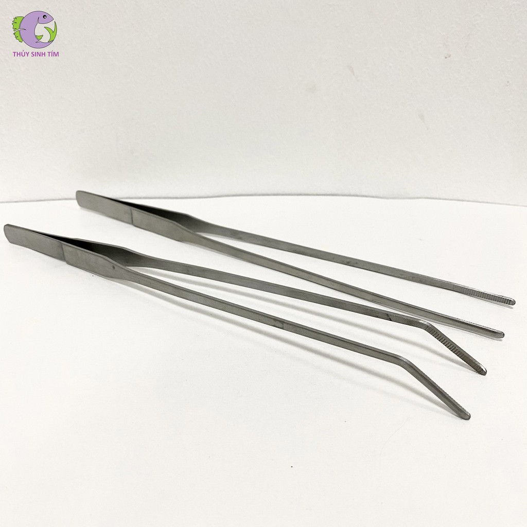 Nhíp Thẳng 27cm | Thủy Sinh Tím