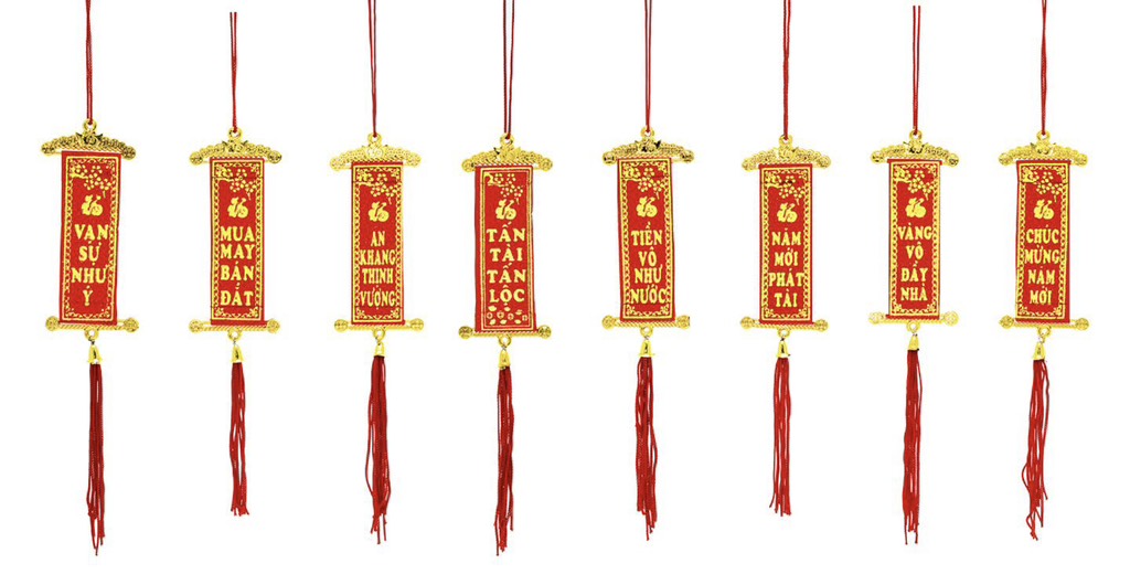 Dây treo Tết MQ002 (1T*200B*10D) sét 10 dây | CÔNG TY TRẦN NGUYỄN TNEC