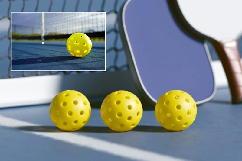 Bóng Pickleball Thi Đấu (Indoor/Outdoor) Là Gì? Cách Phân Biệt