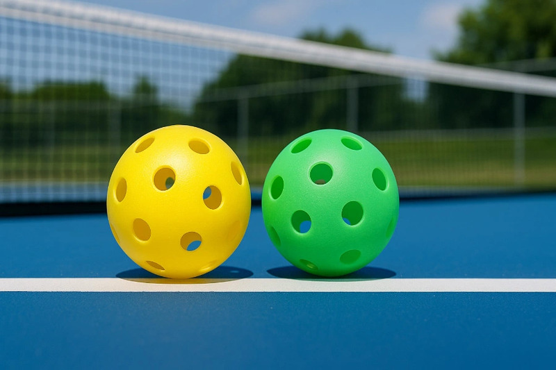 Bóng Pickleball Thi Đấu (Indoor/Outdoor) Là Gì? Cách Phân Biệt
