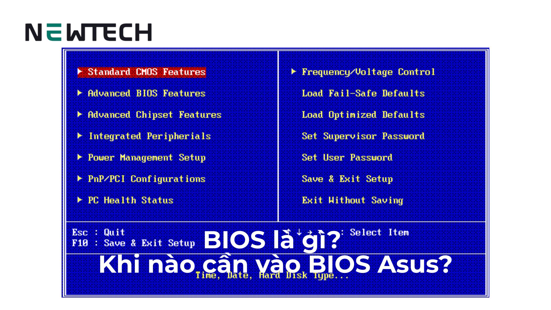 Cách vào BIOS Asus laptop và PC đơn giản, dễ thực hiện