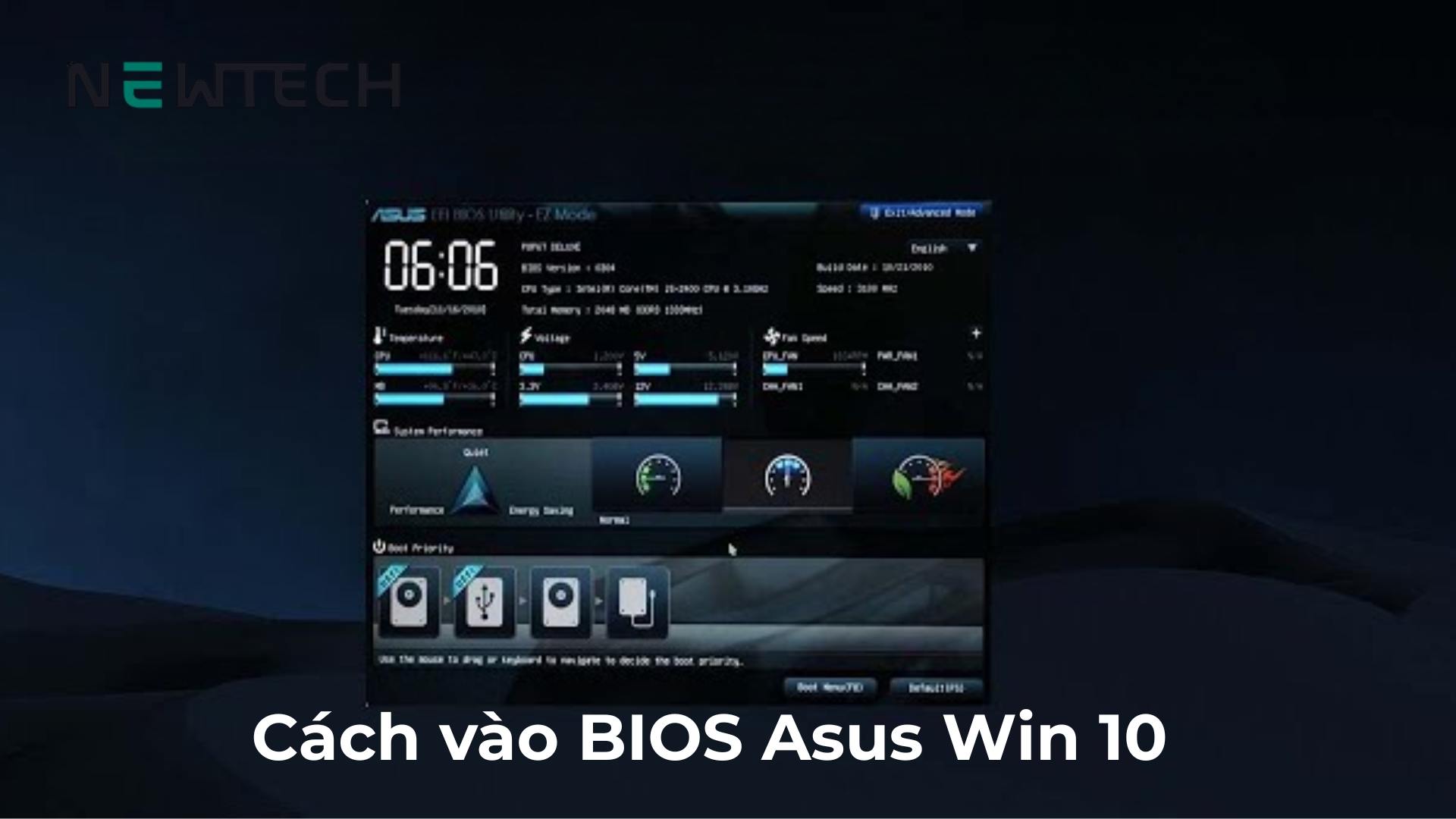 Cách vào BIOS Asus laptop và PC đơn giản, dễ thực hiện