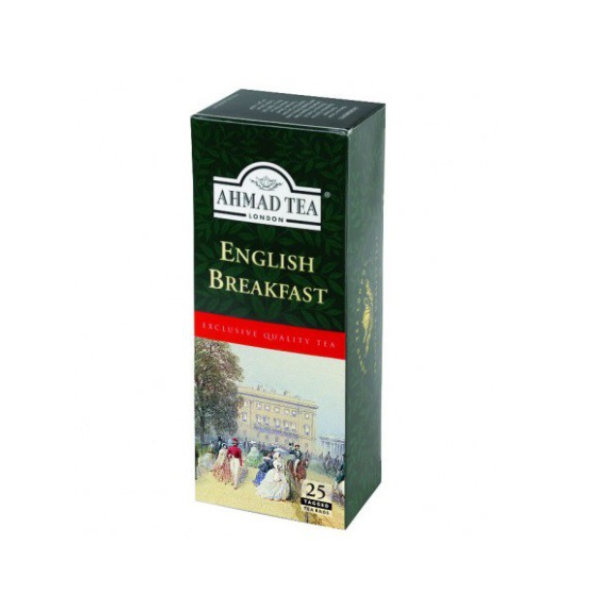 Trà túi lọc Ahmad English Breakfast 50g (25 túix2g)- Beemart