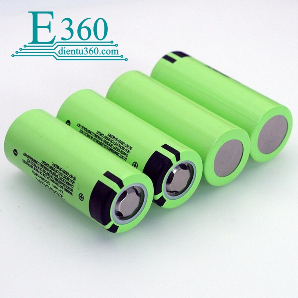 PIN SẠC 26650 3.7V 5000MAH Điện Tử 360(E360)