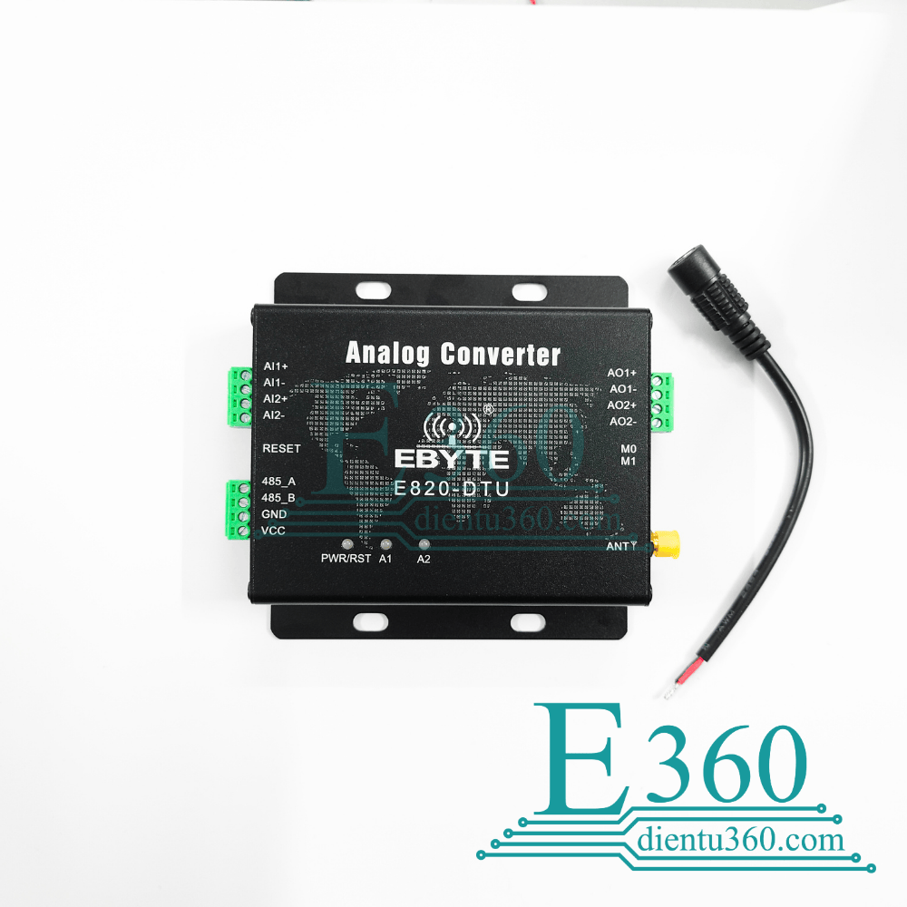 Bộ Thu Phát Tương Tự (E820-DTU-2I2-433L) (Analog Converter) Điện Tử 360(E360)
