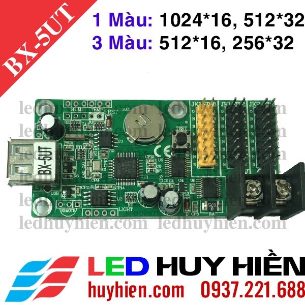 mach dieu khien led ma tran bx 5ut, cam ket chinh hang - 0937221688 huyhien.vn