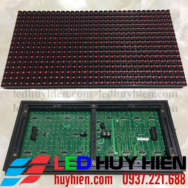 module led p10 mau do, module led màu đỏ P10 ngoài trời, bảo hành 12T ...