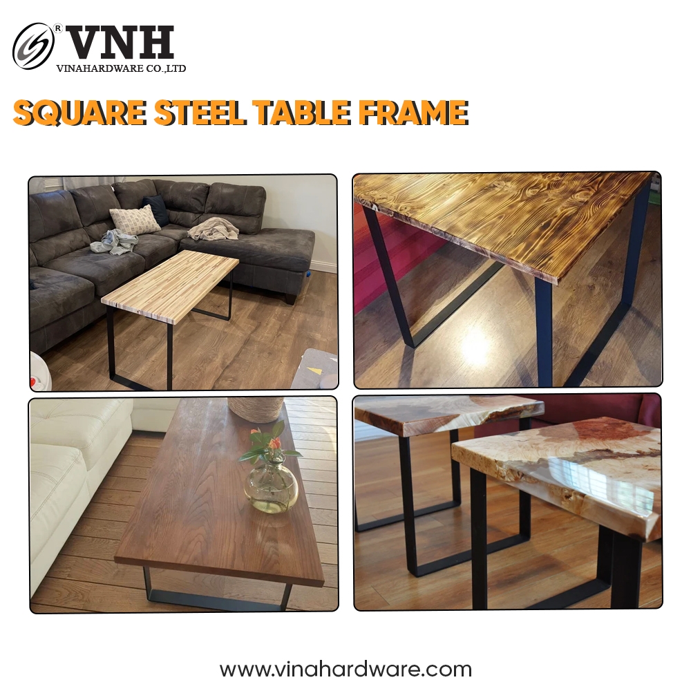 Gia Công Khung Chân Bàn Sắt Vuông - Vinahardware (VNH) | vinahardware