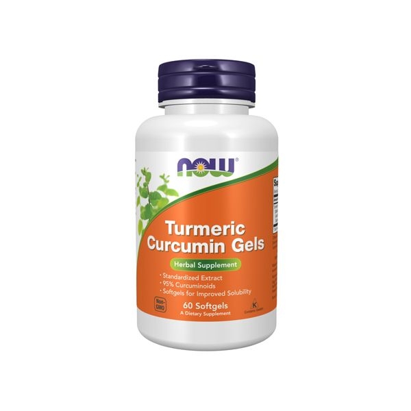NOW Curcumin From Turmetic Root Extract 475mg, 60 Softgels