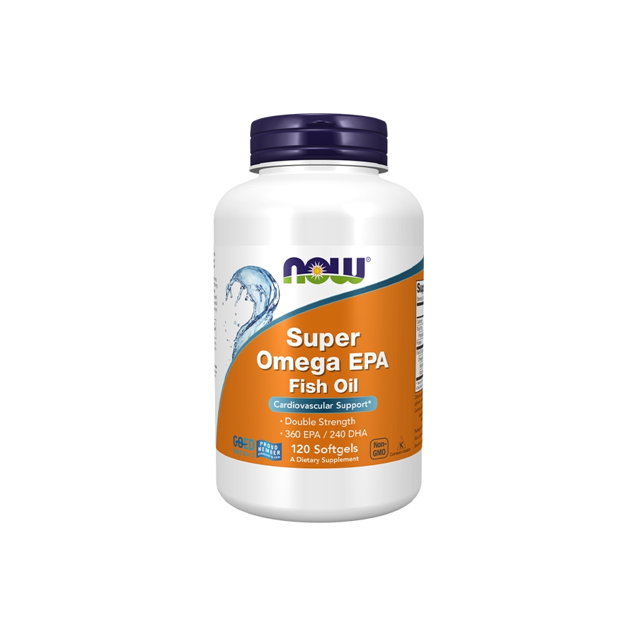 NOW Super Omega EPA | Fish Oil | 360 EPA / 240 DHA - Giá Tốt Nhất