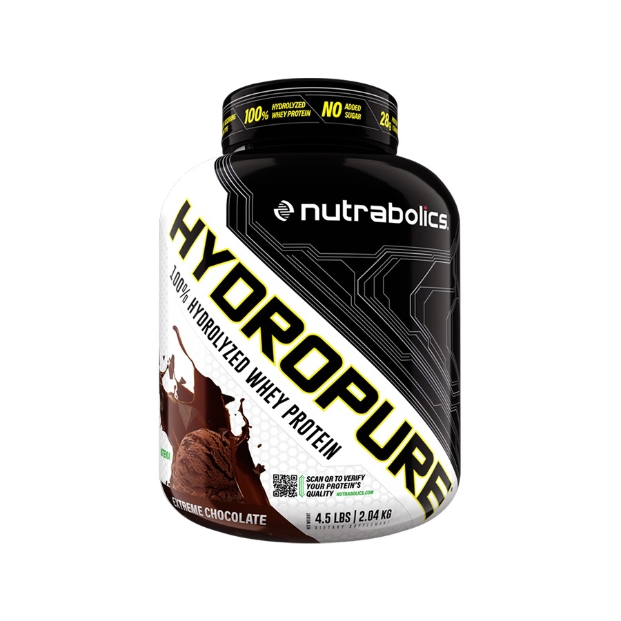 Nutrabolics Hydropure 4.5 Lbs | 100% Whey thuỷ phân | Giá Tốt