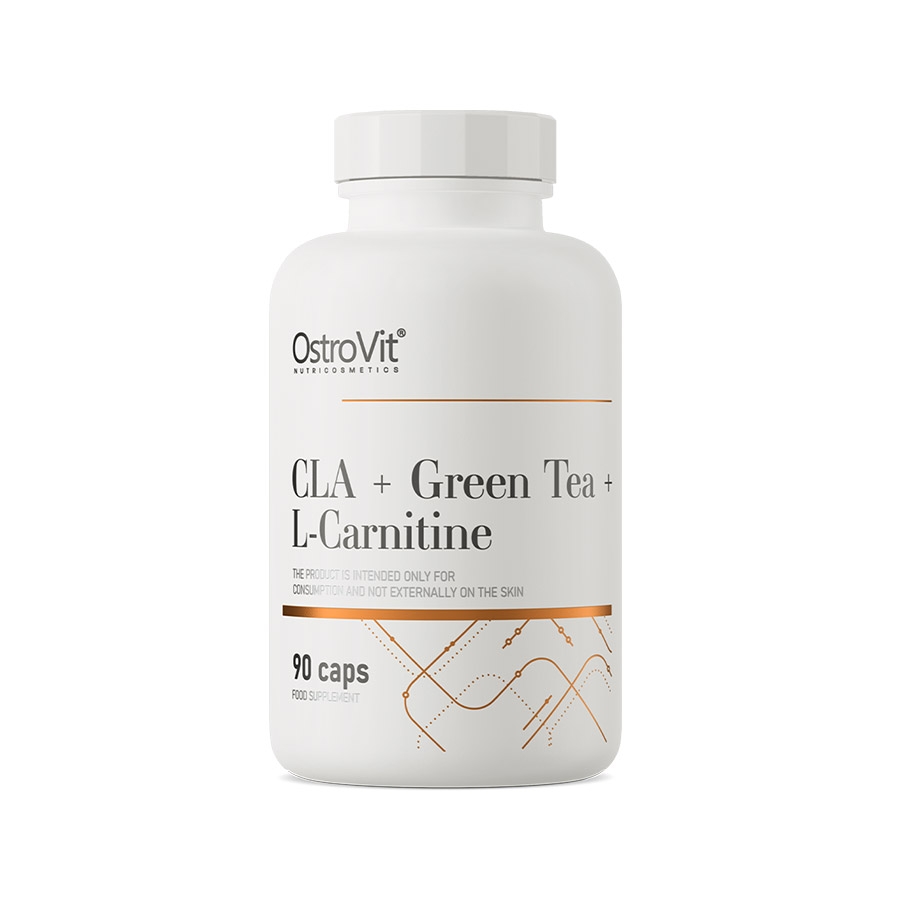Ostrovit CLA + Greentea + L-carnitine, 90 Capsules - Giá Tốt
