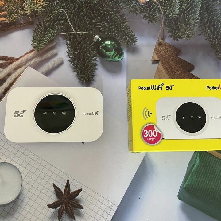 Phát wifi từ sim 4G LTE Hpro H191 sóng cực mạnh - Hỗ trợ vừa sạc vừa dùng (trắng) Nhất Tín Computer