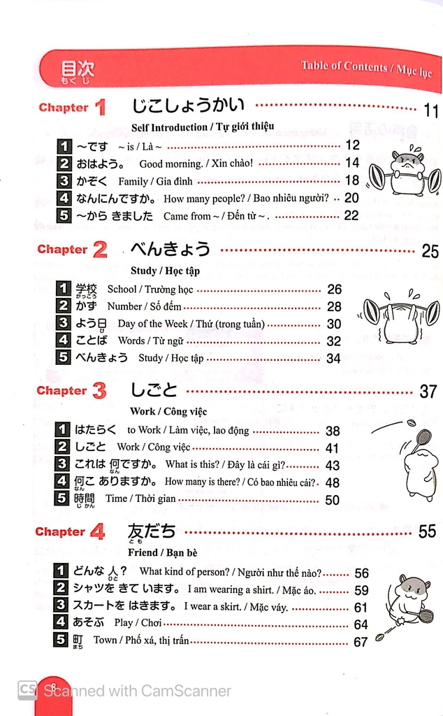 HAJIMETE NO NIHONGO NOURYOKUSHIKEN N5 TANGO 1000_Sách học từ vựng N5 m