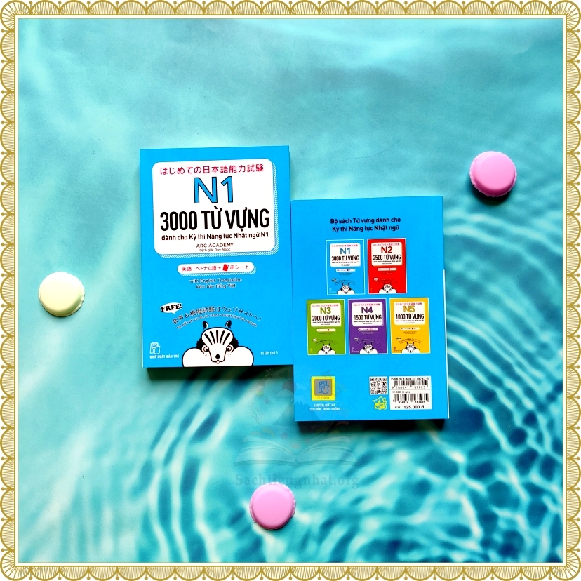 HAJIMETE NO NIHONGO NOURYOKUSHIKEN N1 TANGO 3000_Sách học từ vựng N1 m