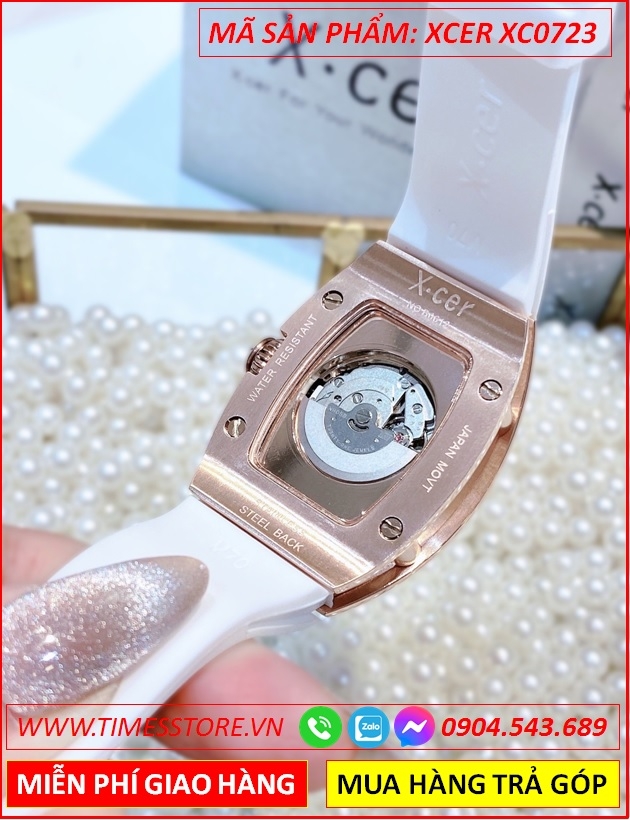Wow Đẹp quá ️Đồng Hồ Nữ Xcer Automatic Rose Gold