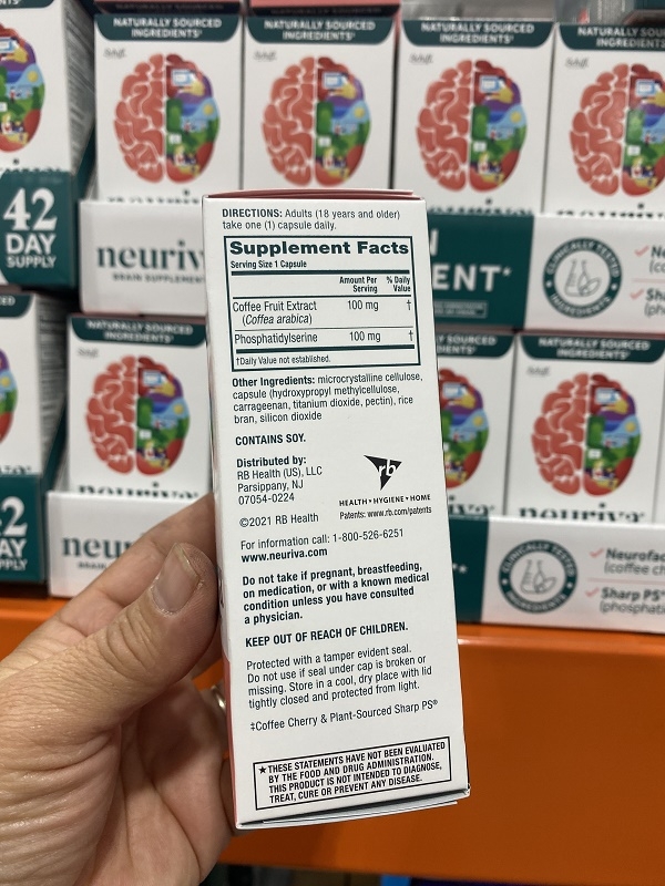 Kẹo dẻo bổ não Schiff Neuriva Brain Performance Strawberry Gummies (mua ...