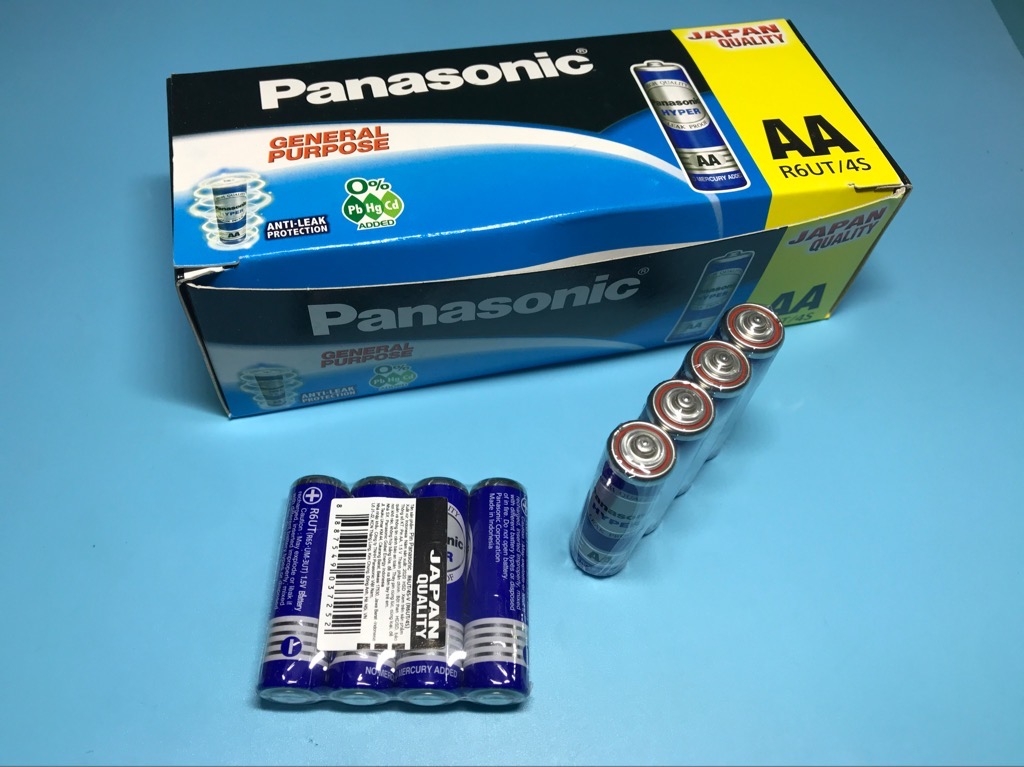 Pin tiểu AA 1.5V 1 hộp 40 viên loại Pana xanh | Giải Pháp Chung