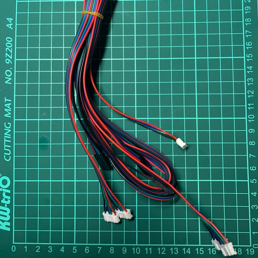 Dây cáp động cơ bước 6pin-4pin cái cái DuPont / XH2.54 80cm | Giải Pháp ...