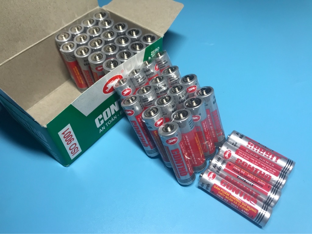 Pin tiểu AA 1.5V 1 hộp 40 viên | Giải Pháp Chung