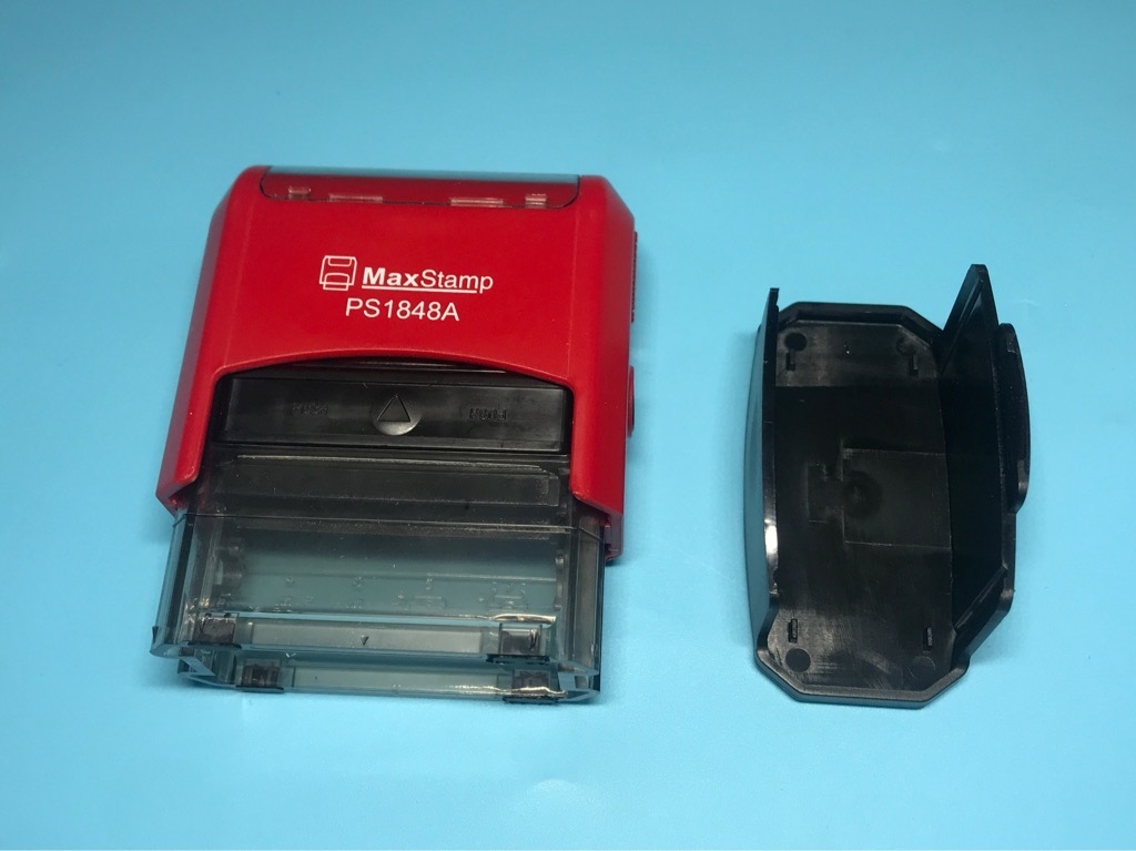 Hộp đóng dấu MaxStamp hình chữ nhật | Giải Pháp Chung