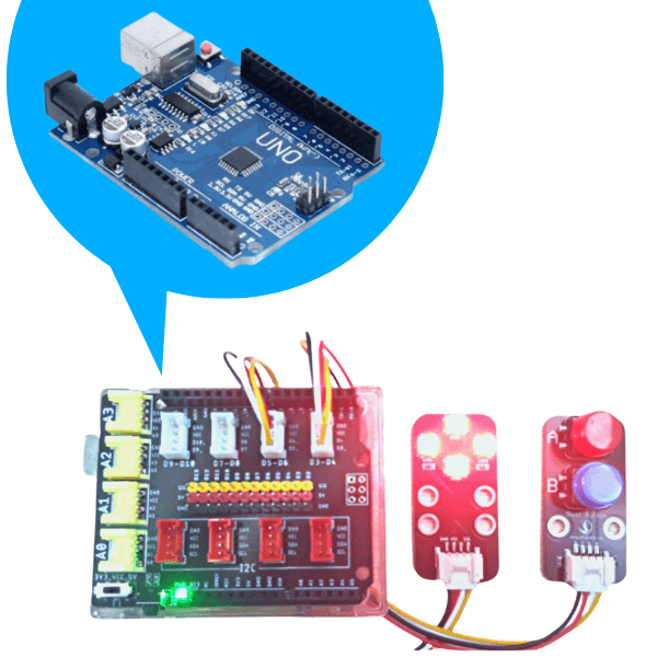 Bộ công cụ học tập STEM với arduino Uno + Mạch mở rộng + Module | Giải ...